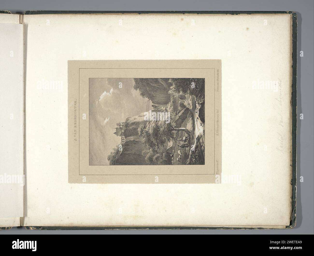 Twelve early lithographs produced hi-res stock photography and images ...