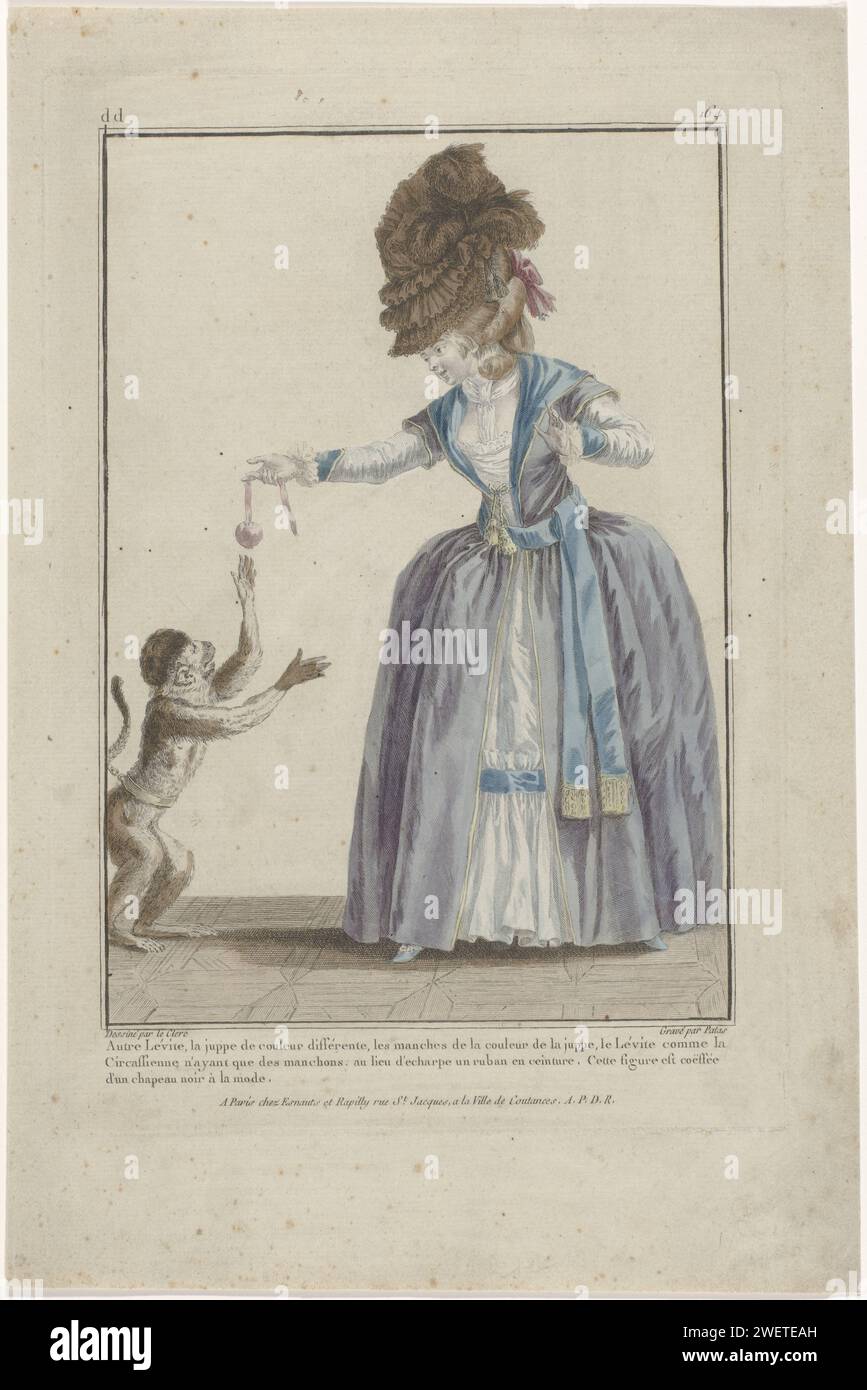Gallerie des Modes et Costumes français, 1780, DD 164: Other Levite, La ...