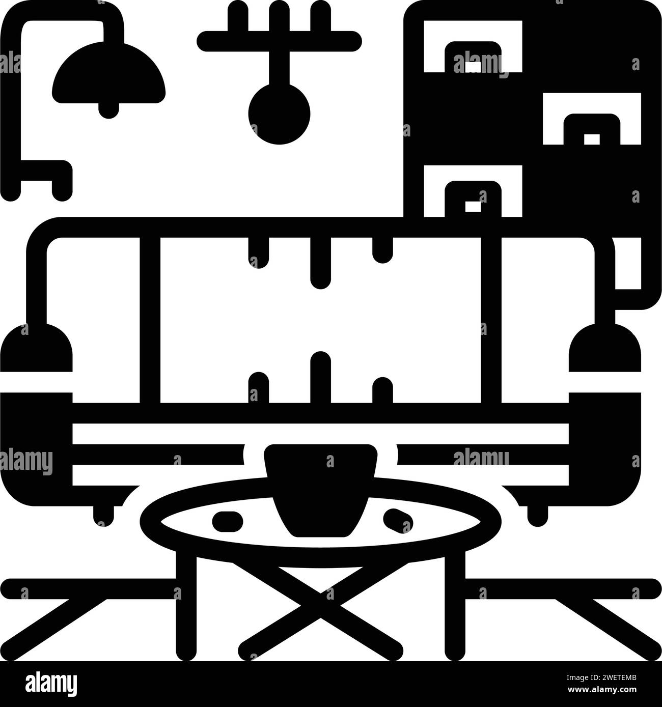 Furnished Stock Vector Images - Alamy