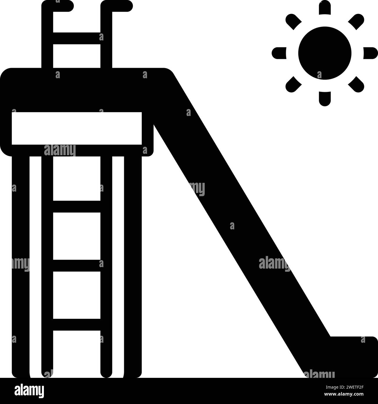 Icon for slide,glide Stock Vector Image & Art - Alamy