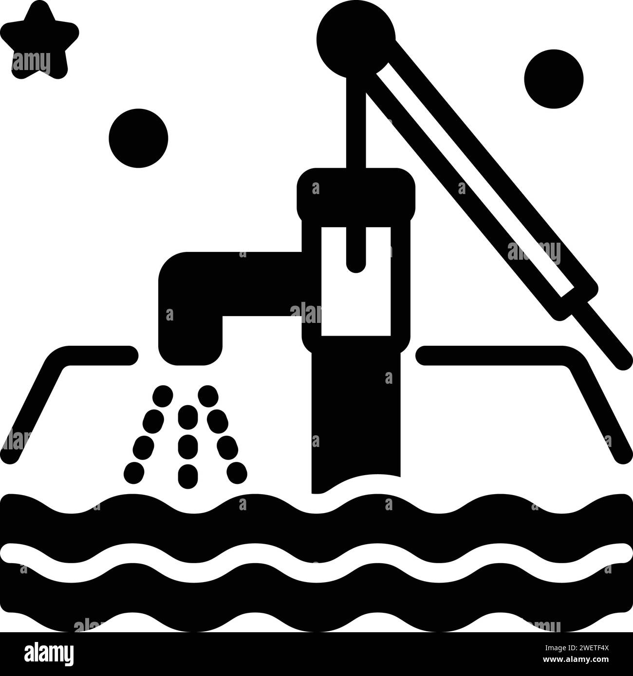 Groundwater vector vectors Black and White Stock Photos & Images - Alamy