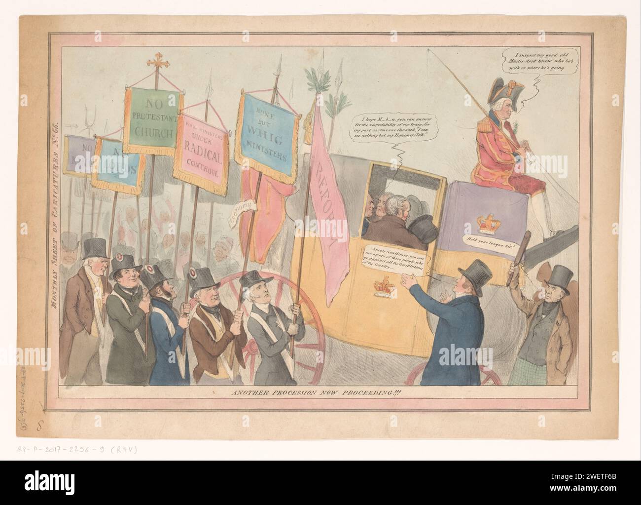 Cartoon about English domestic politics, Robert Seymour (Possible ...