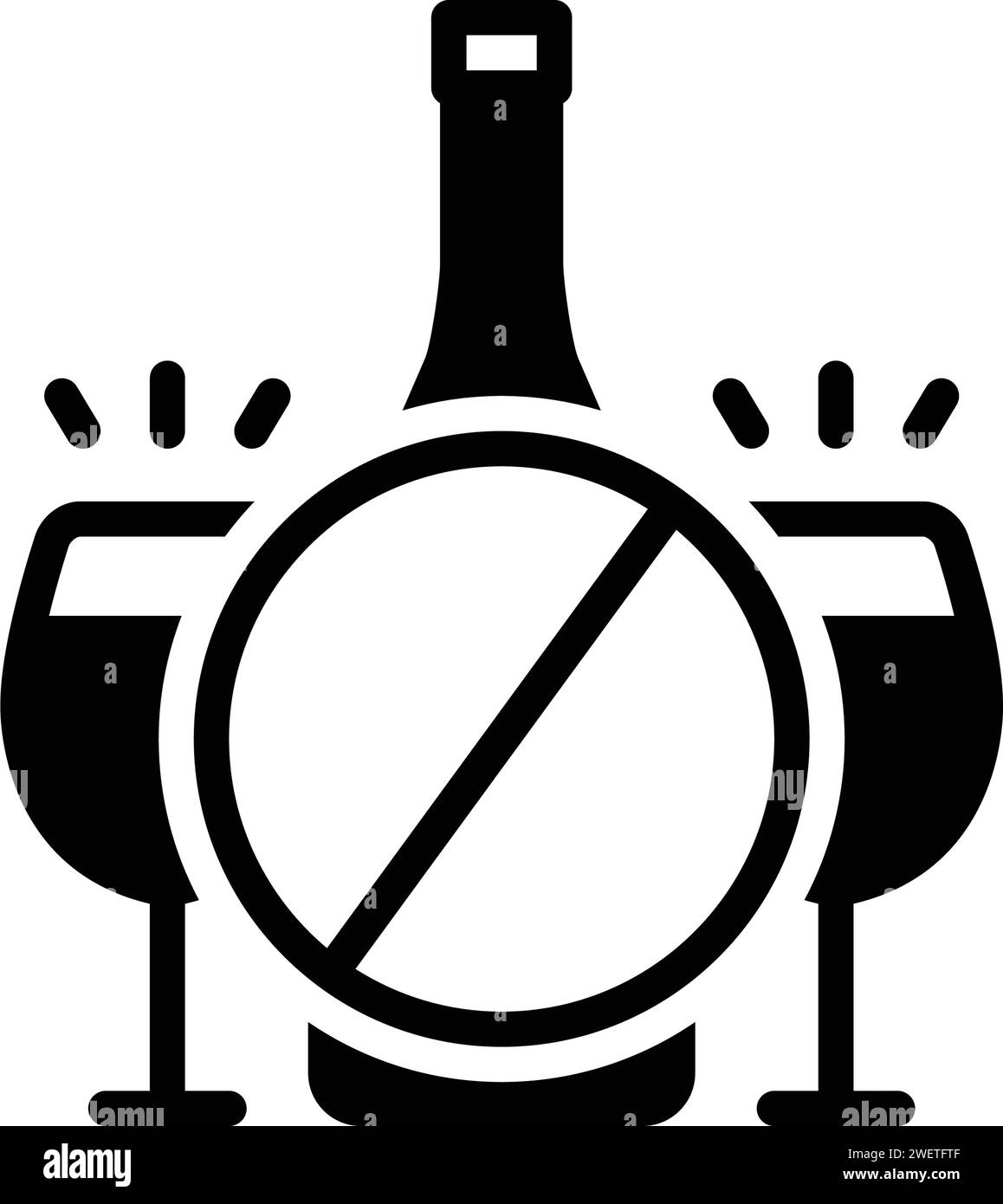Icon for inhibition,prohibition Stock Vector Image & Art - Alamy
