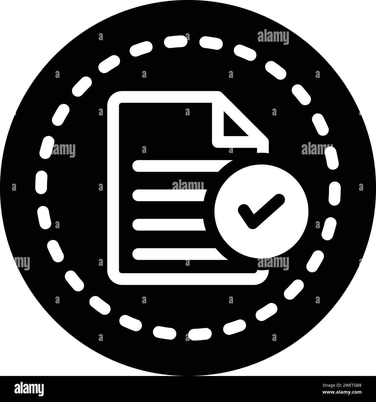 Icon for complete,finished Stock Vector Image & Art - Alamy