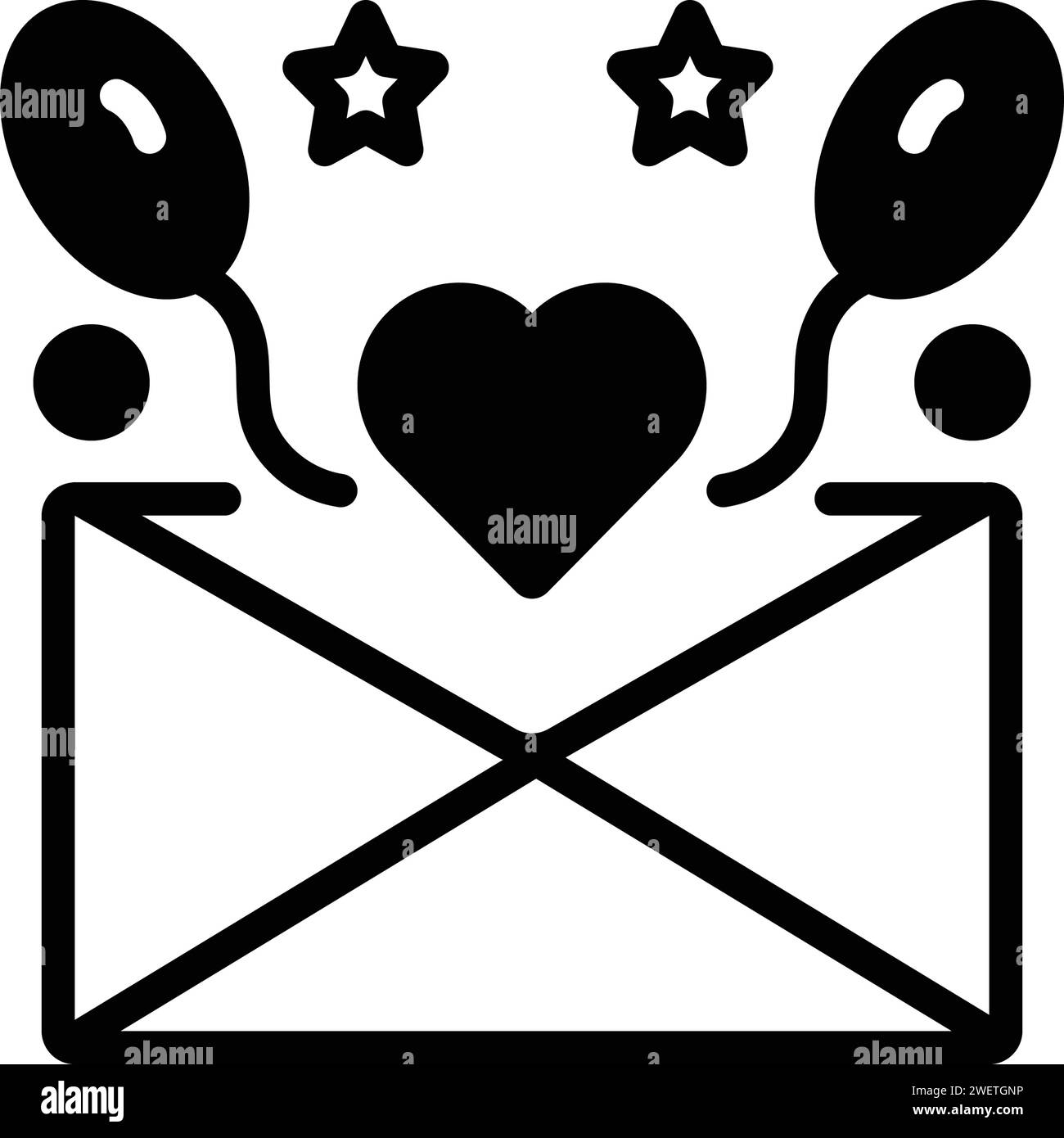 Icon for invitees,party Stock Vector Image & Art - Alamy