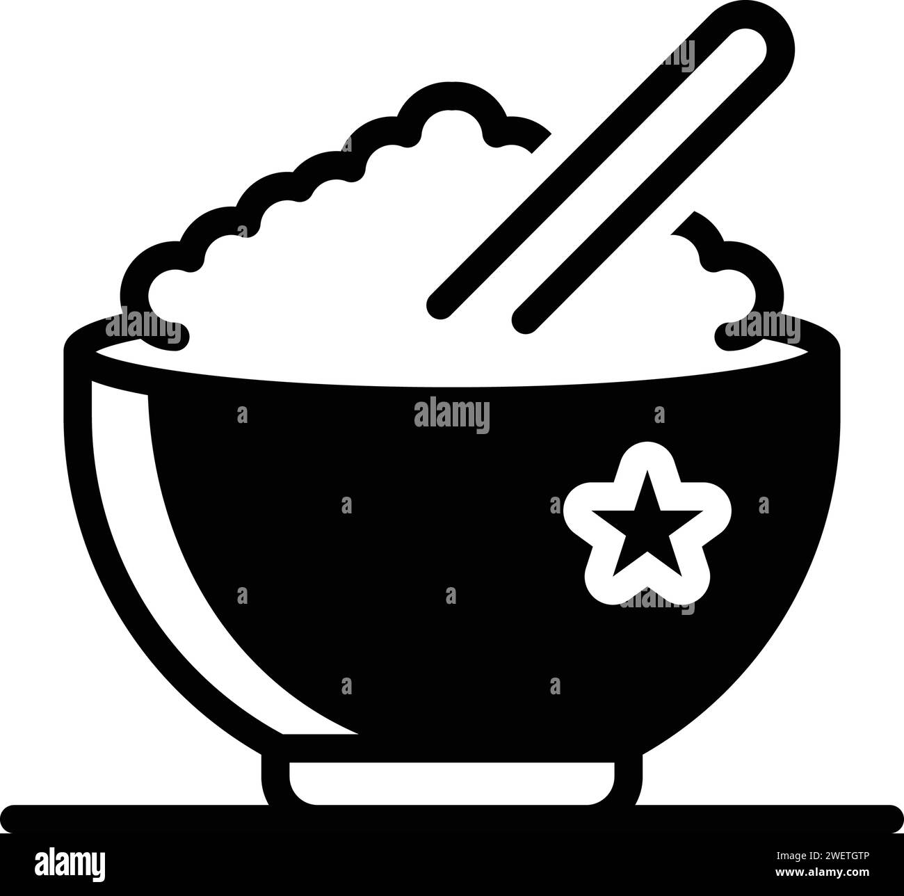 Rice shape Stock Vector Images - Alamy