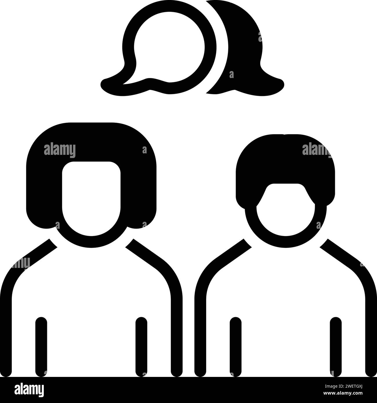 Conversation and discourse Black and White Stock Photos & Images - Alamy