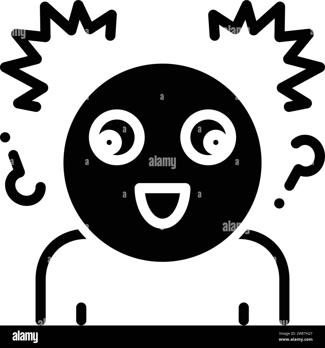 Icon for mania,frenzy Stock Vector Image & Art - Alamy