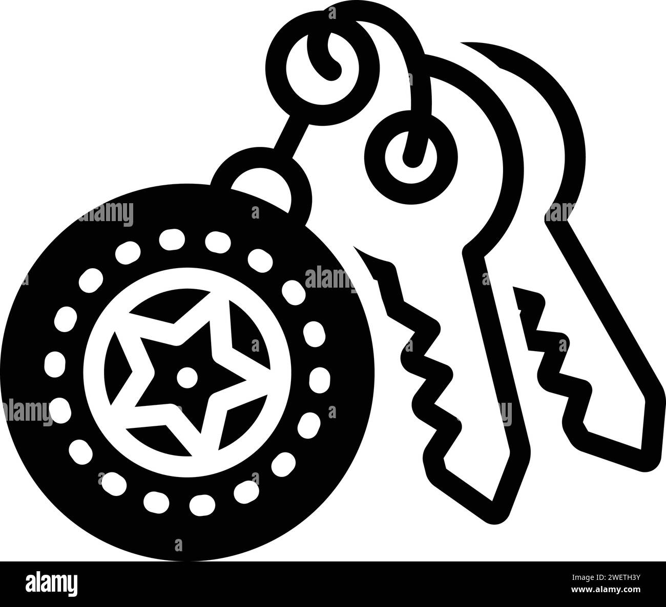 Icon for keyholder,safety Stock Vector Image & Art - Alamy