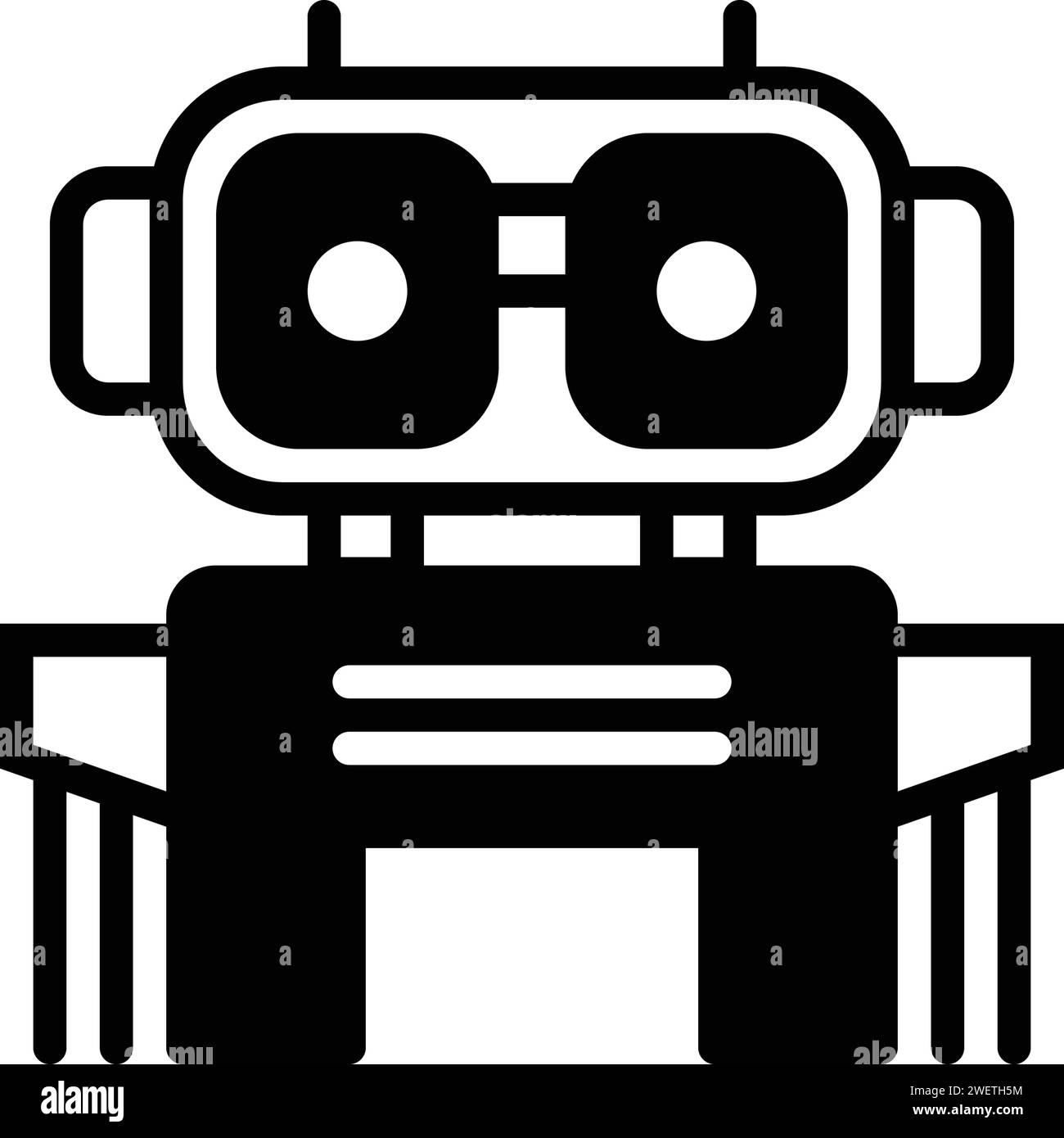 Icon for bot, robotics Stock Vector Image & Art - Alamy