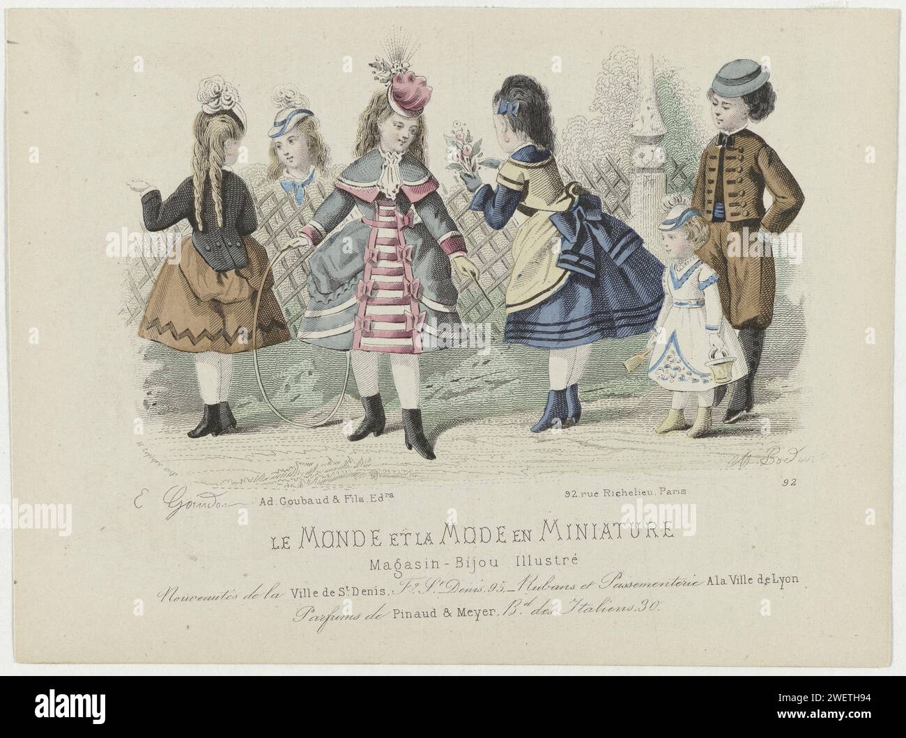 Le Monde et la Mode en Miniature, 1873, No. 92: New in the city of St ...