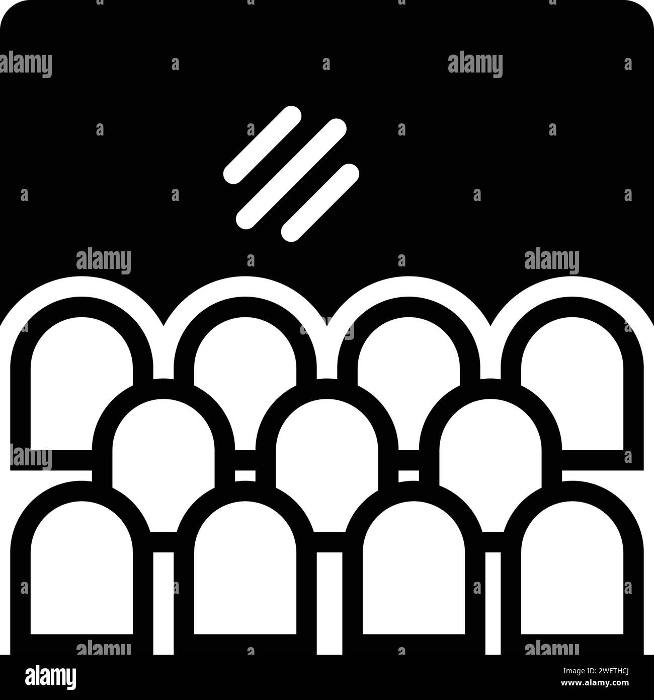 Icon for screen ,cinema Stock Vector Image & Art - Alamy