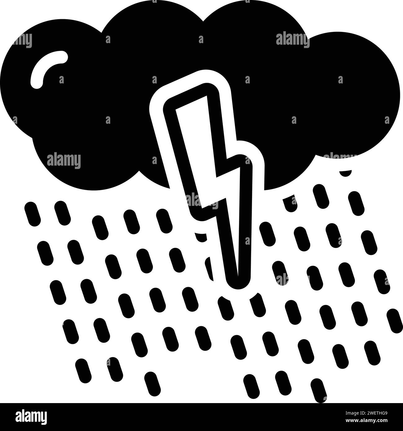 Raindrop rainfall Cut Out Stock Images & Pictures - Alamy