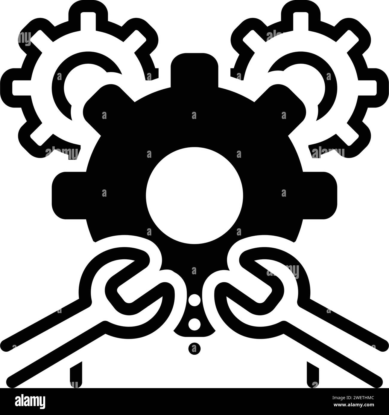 Machinist vector vectors hi-res stock photography and images - Alamy