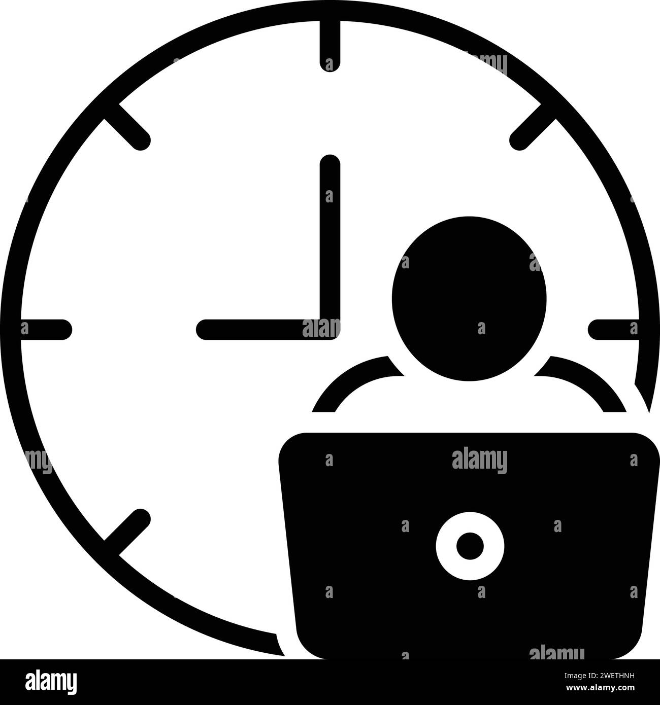 Hourly vector vectors hi-res stock photography and images - Alamy