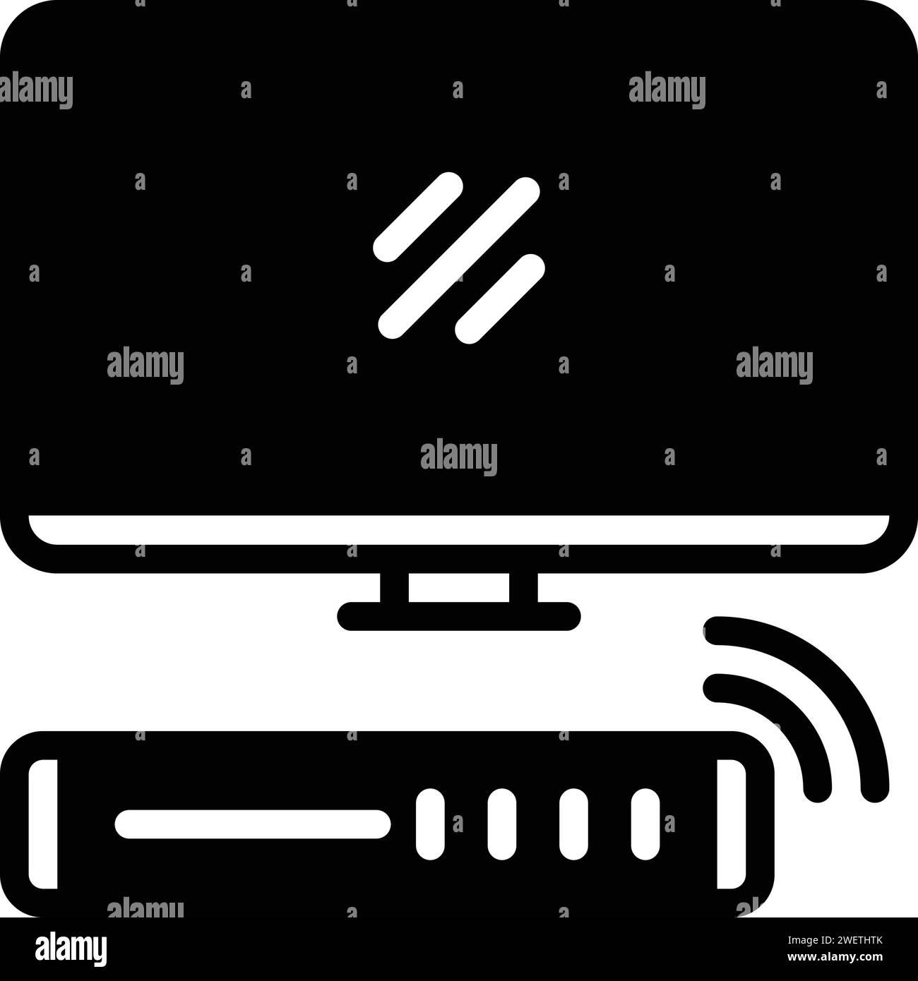 Icon for television,small screen Stock Vector Image & Art - Alamy