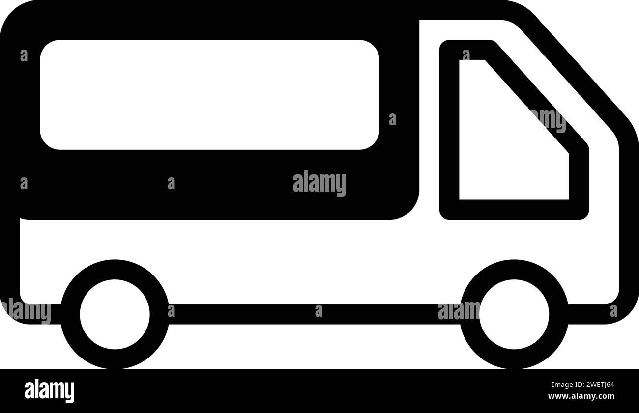 Icon for pickup van,transport Stock Vector Image & Art - Alamy