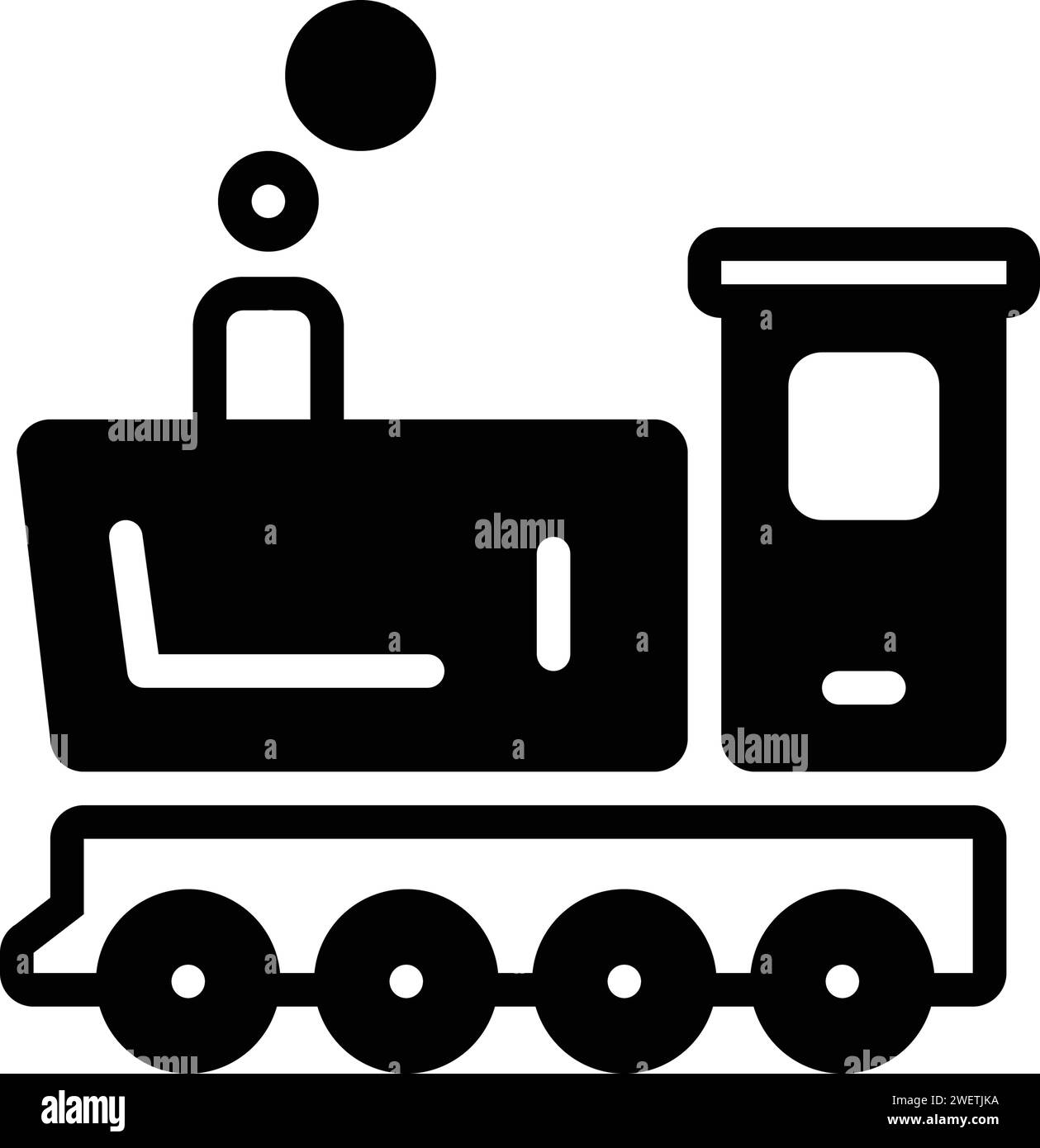 Icon for steam engine,transportation Stock Vector Image & Art - Alamy