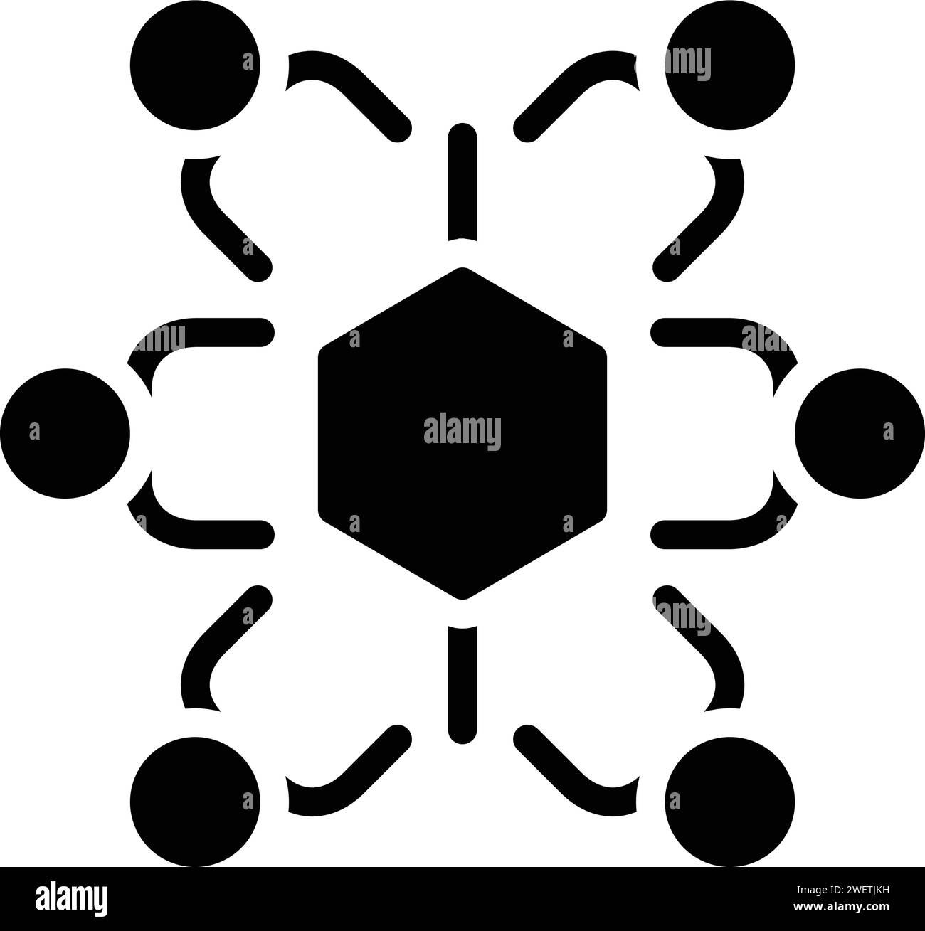 Mutuality vector vectors Black and White Stock Photos & Images - Alamy