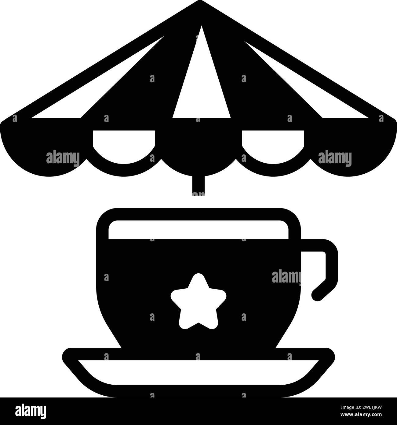 Tea stall Stock Vector Images - Alamy