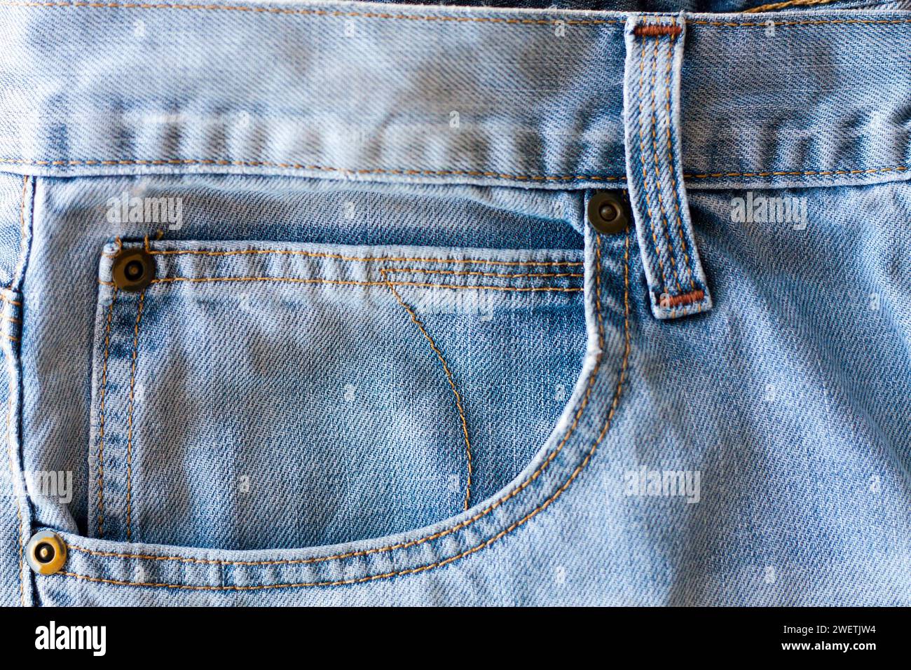 Jeans texture close up hi-res stock photography and images - Alamy