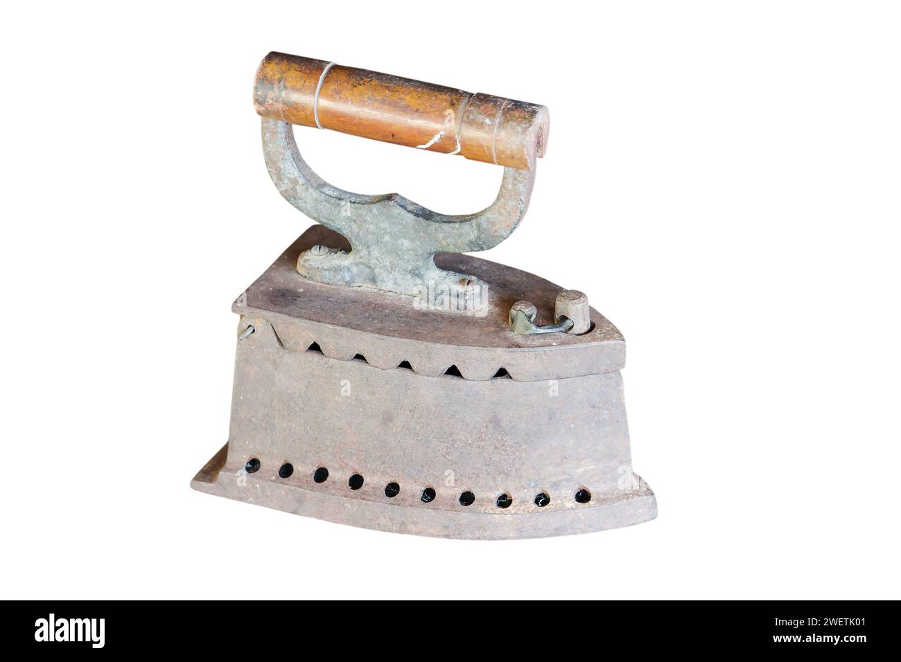 Old irons Cut Out Stock Images & Pictures - Alamy