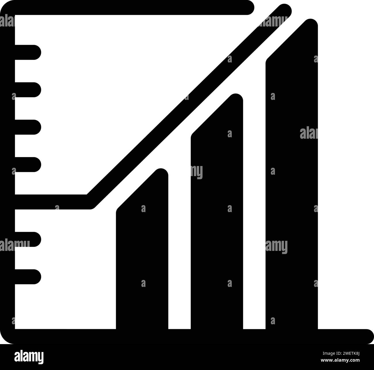 Graph chart with Black and White Stock Photos & Images - Alamy