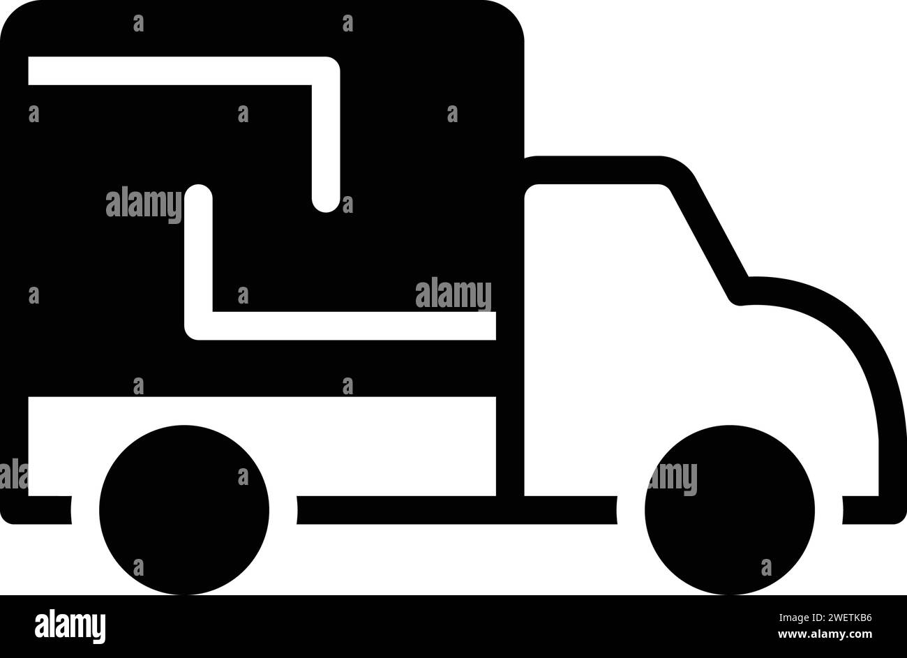 Lorry shape Stock Vector Images - Alamy