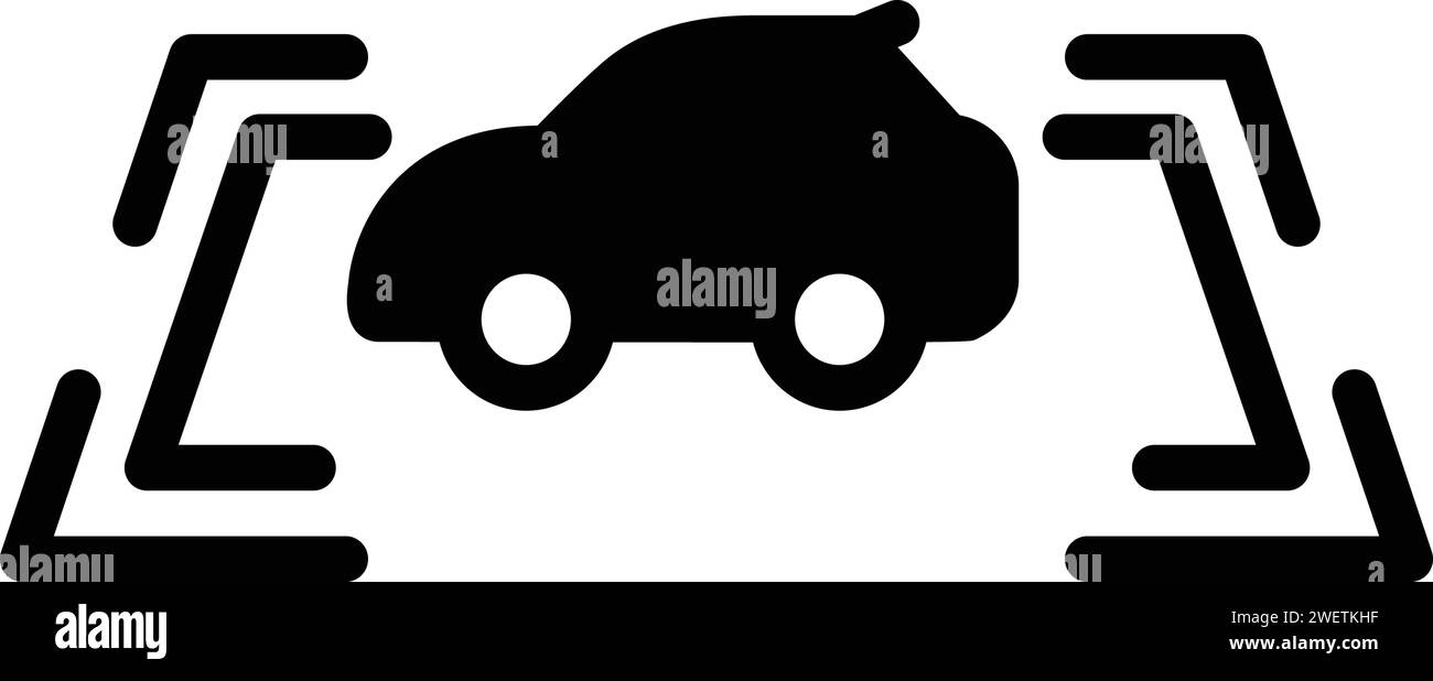 Autonomous parking Stock Vector Images - Alamy