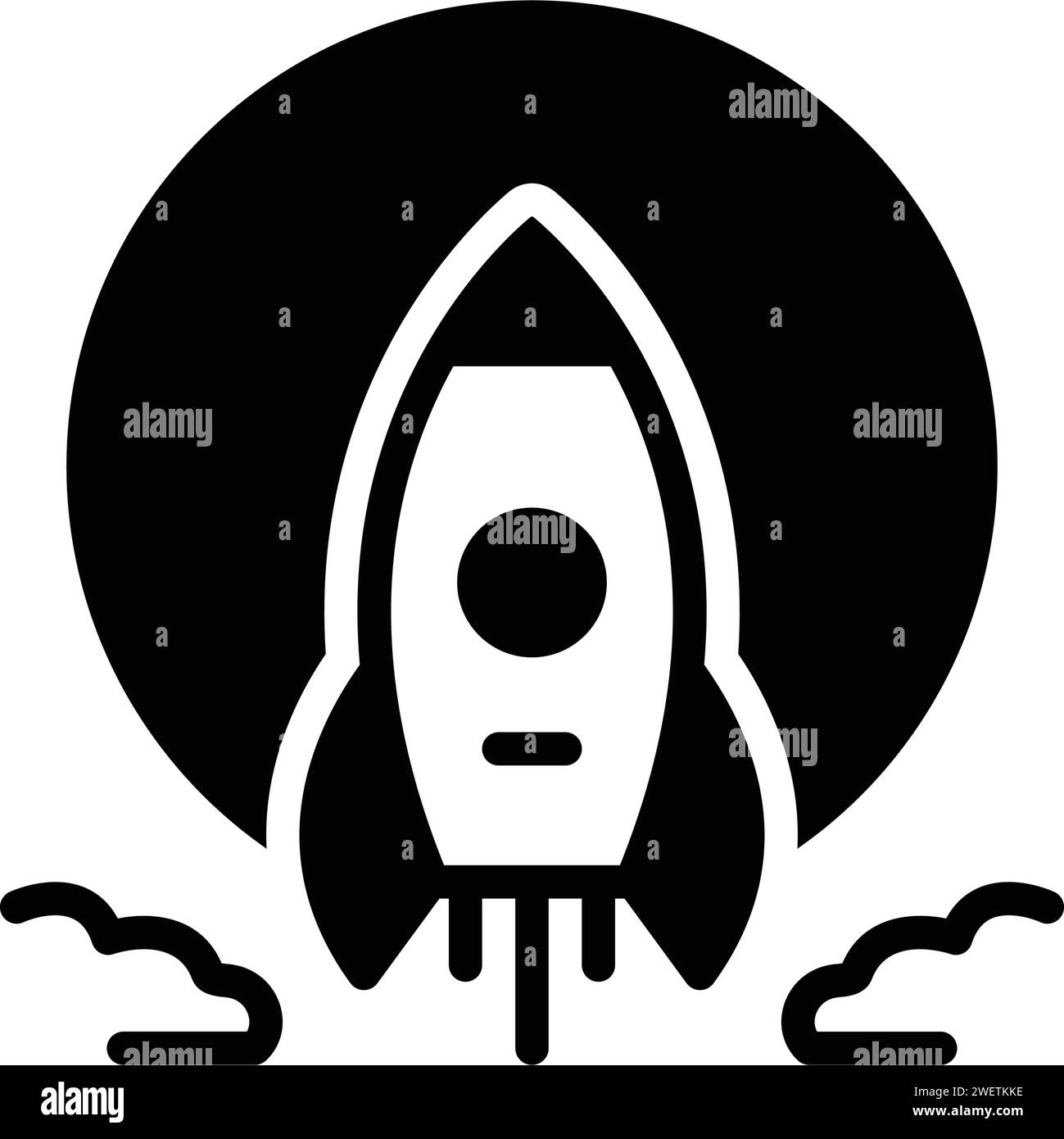 Icon for moonshot,launch Stock Vector Image & Art - Alamy