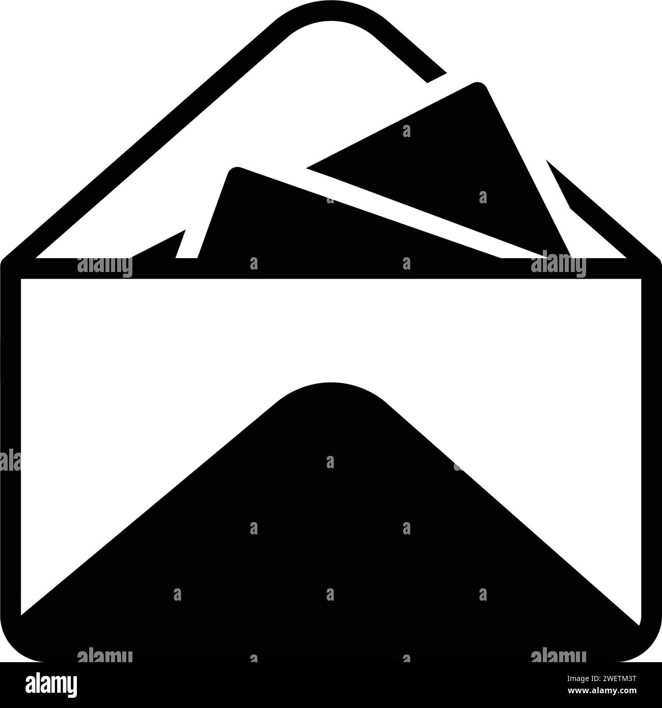 Icon for inbox message,inbox Stock Vector Image & Art - Alamy