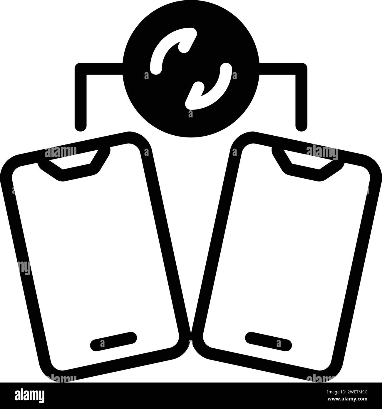 Syncing with mobile hi-res stock photography and images - Alamy