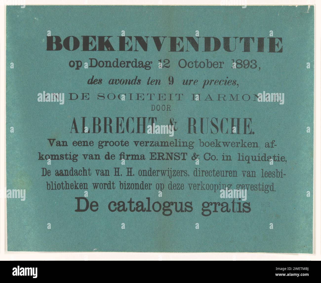 Book auction organized hi-res stock photography and images - Alamy