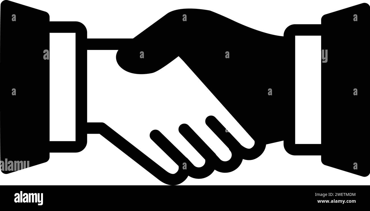 Icon for handshake,partnership Stock Vector Image & Art - Alamy