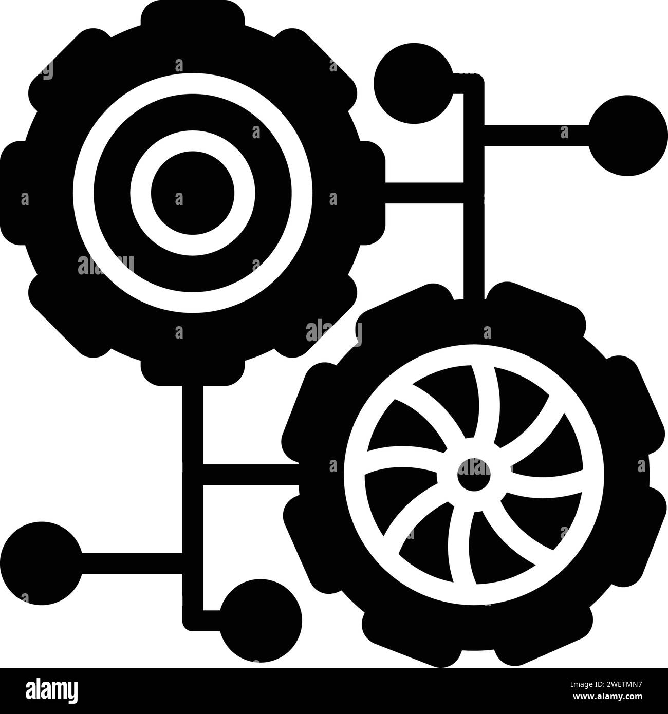 Icon for connection process,connection Stock Vector Image & Art - Alamy