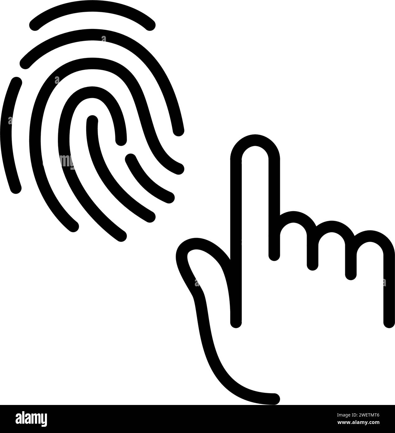 Tapping finger to activate fingerprint recognition technology. Pixel ...