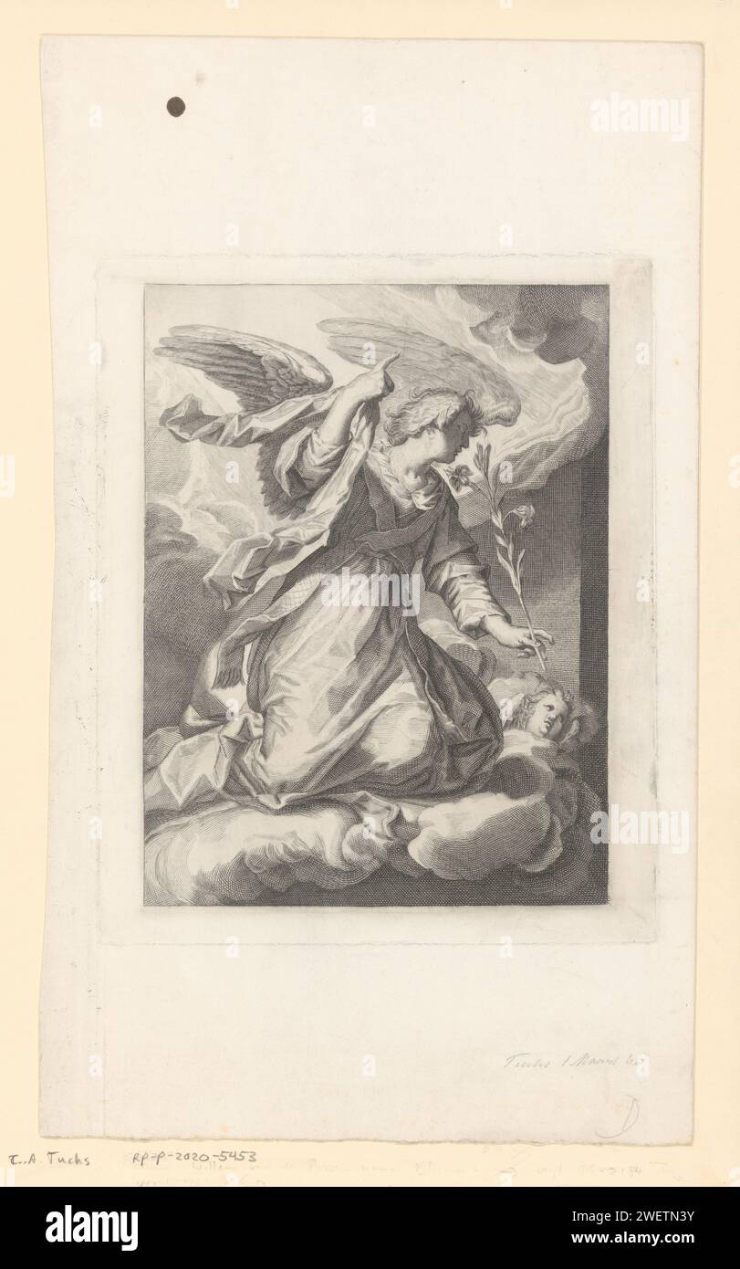 Engel Gabriël, C.A. Tuchs, after Willem van de Passe, after Abraham ...