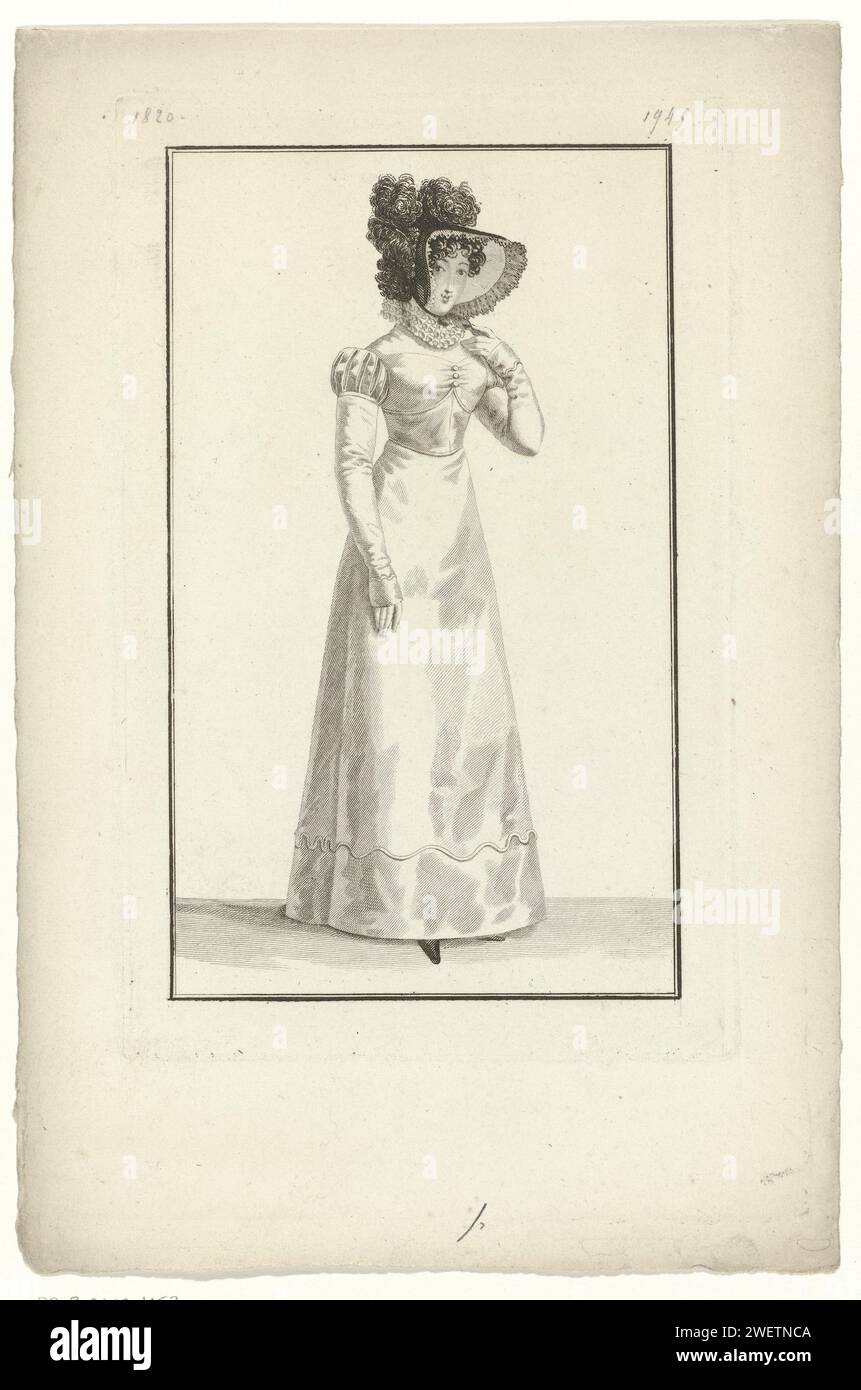 Journal of ladies and fashions, Parisian costume, November 30, 1820 ...
