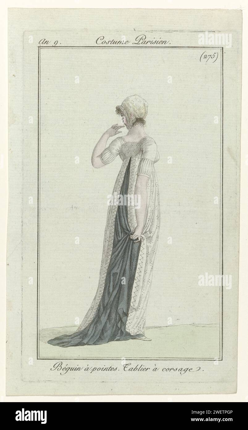 Journal of the ladies and fashions, Parisian costume, January 25, 1801 ...