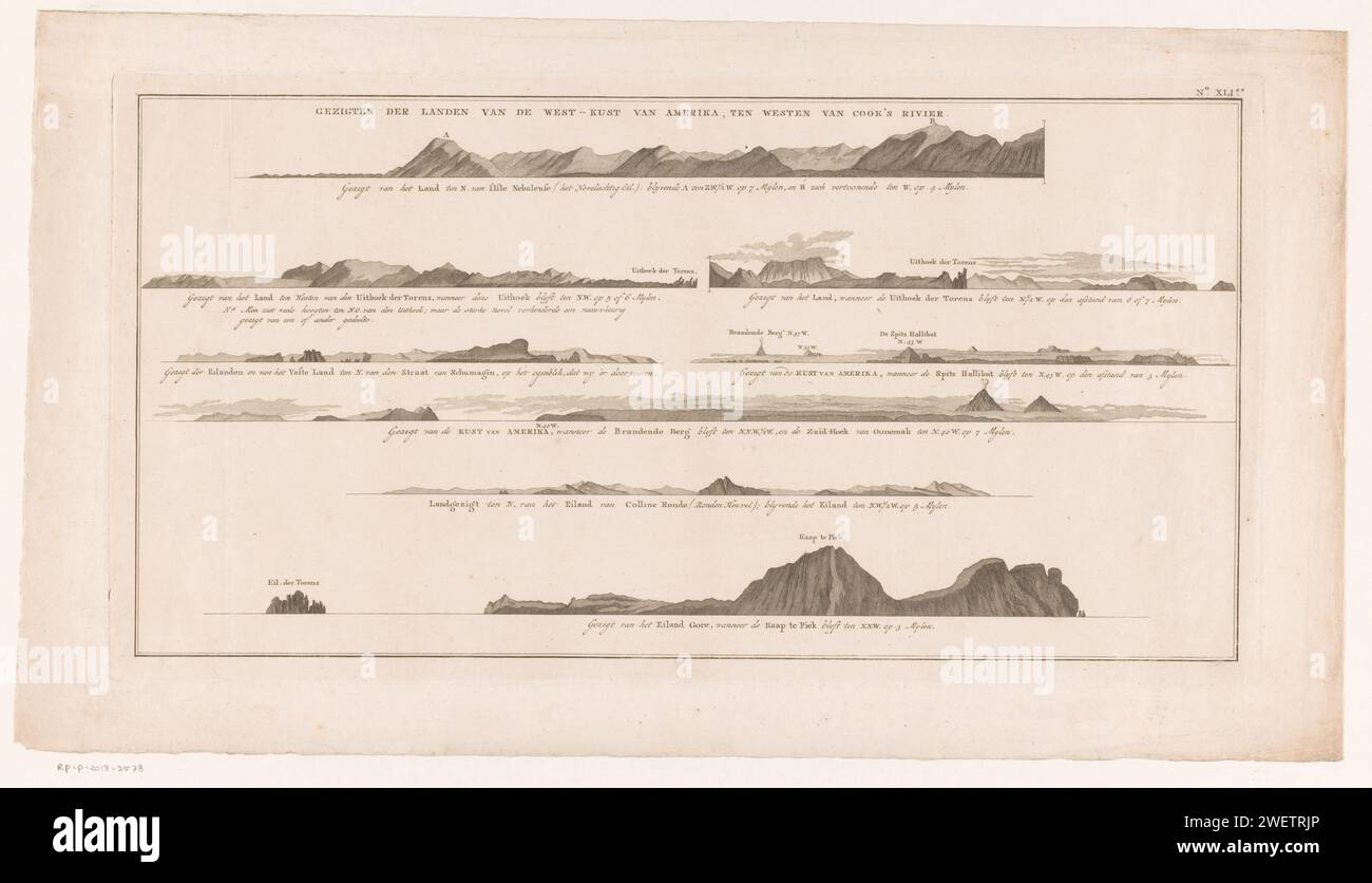 Faces of the land west of Cook's River, Anonymous, 1780 - 1800 print ...