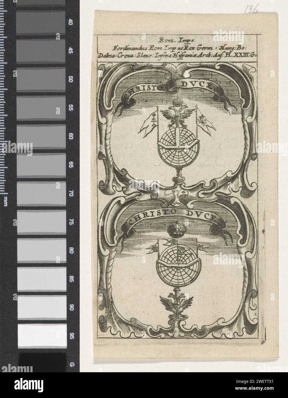 Globe with two vanen / globe with three vanen, Anonymous, After ...