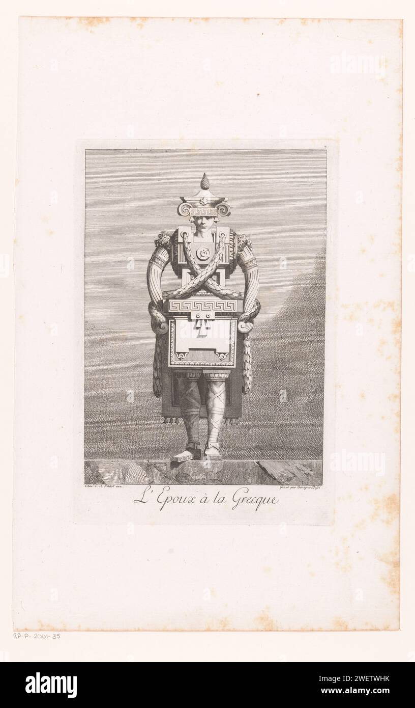Greek groom, Benigno Bossi, After Ennemond Alexandre Petitot, 1771 ...