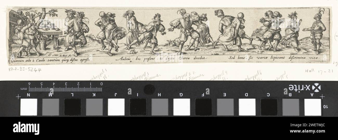 Dancing Boer, Johann Theodor de Bry, After Tobias Stimmer, After Hans ...