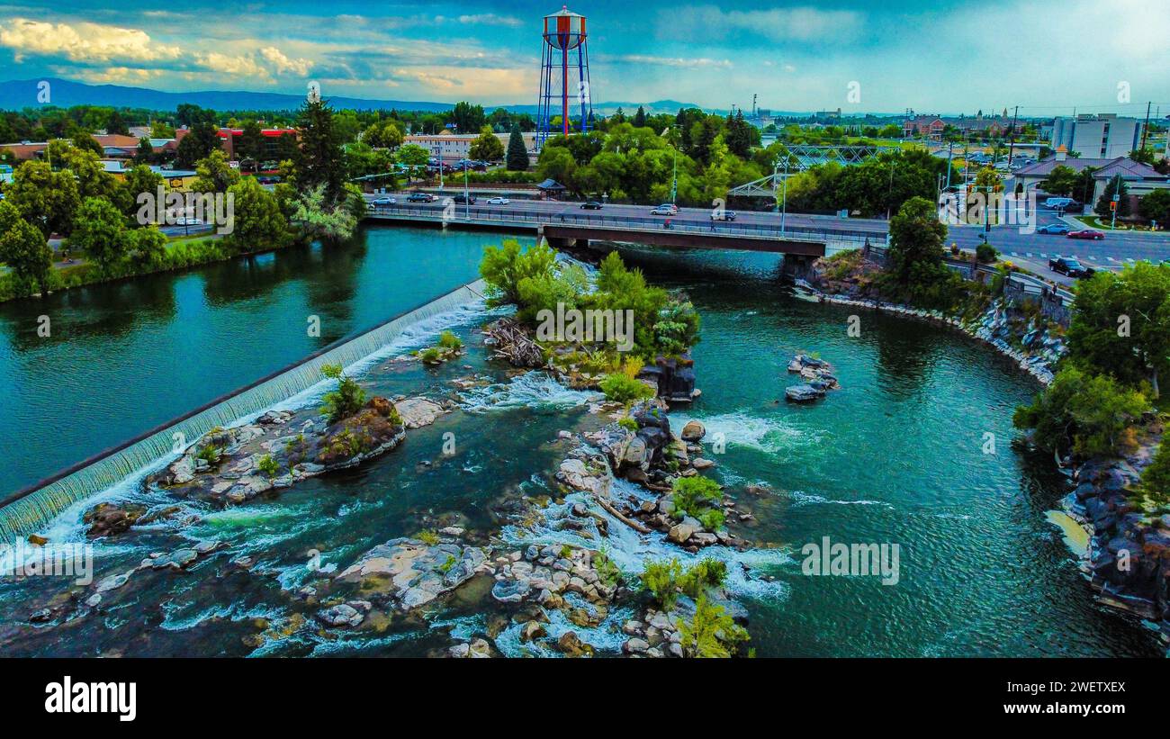 Idaho falls town hi-res stock photography and images - Alamy