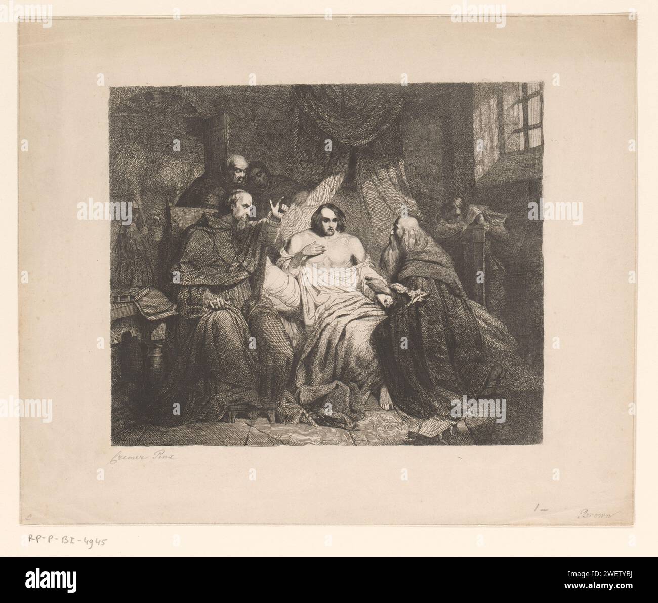 Interrogation of Don Carlos by the Grootinquisitor Torquemada, Henry ...