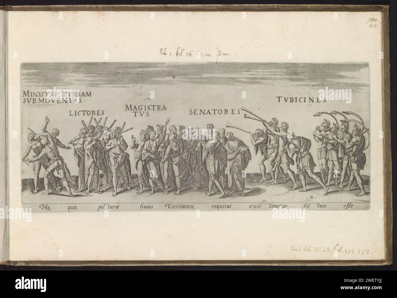 Triumph Procession with residents of Rome, Onofrio Panvinio, After Jan ...