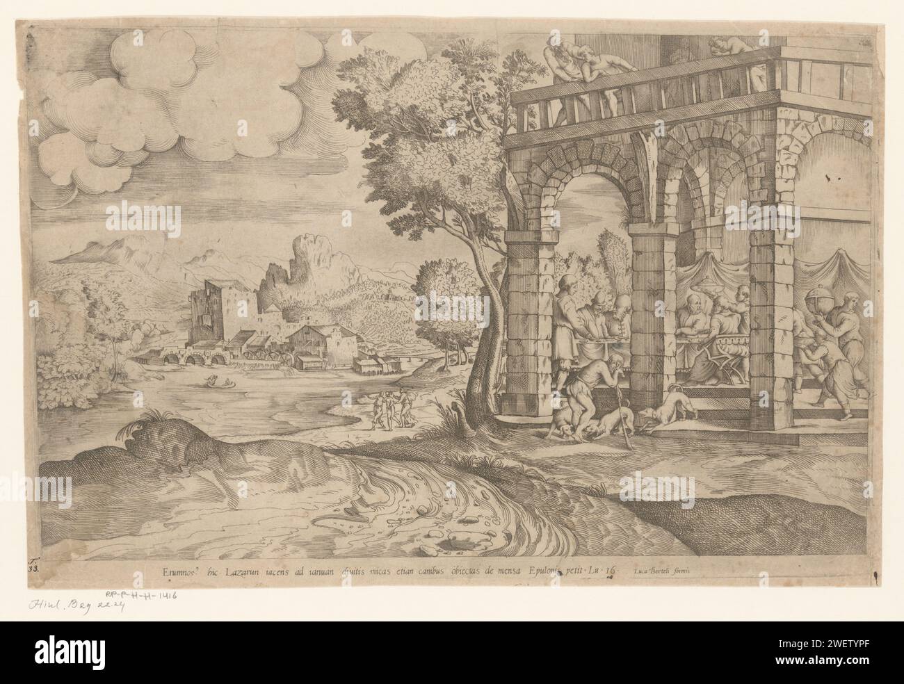 Ruins poor lazarus stands hi-res stock photography and images - Alamy