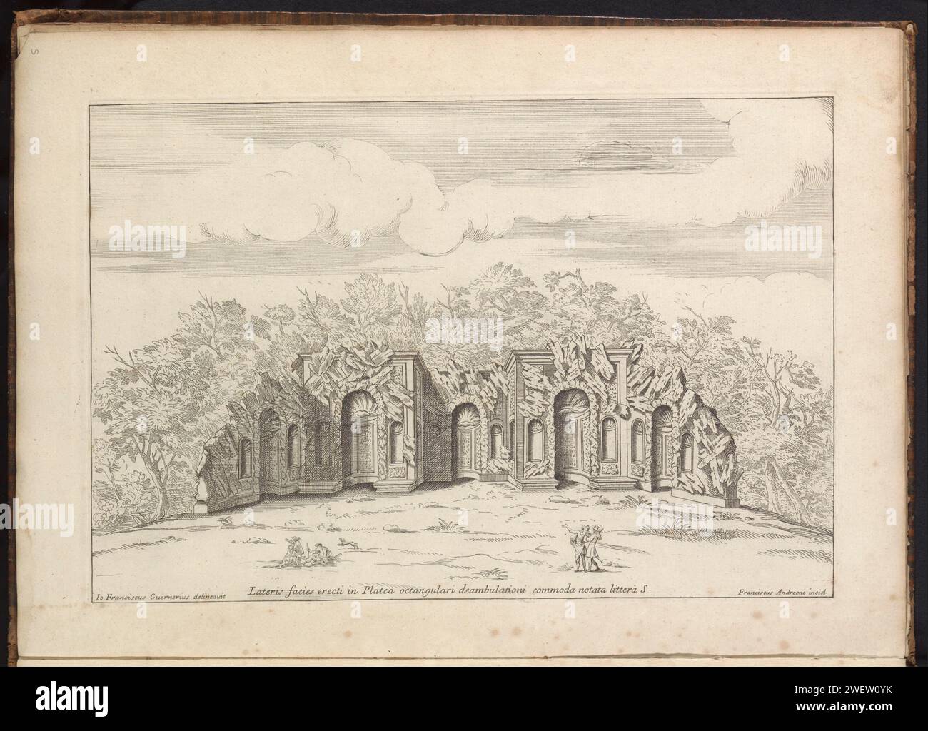 Grotto Forraan Het Grote Waterspel Te Karlsberg, Francesco Andreoni ...