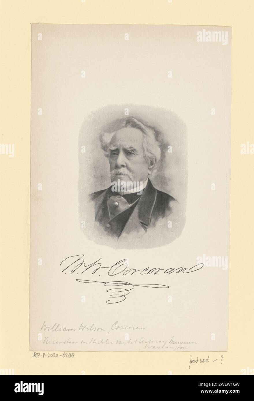 William corcoran hi-res stock photography and images - Alamy