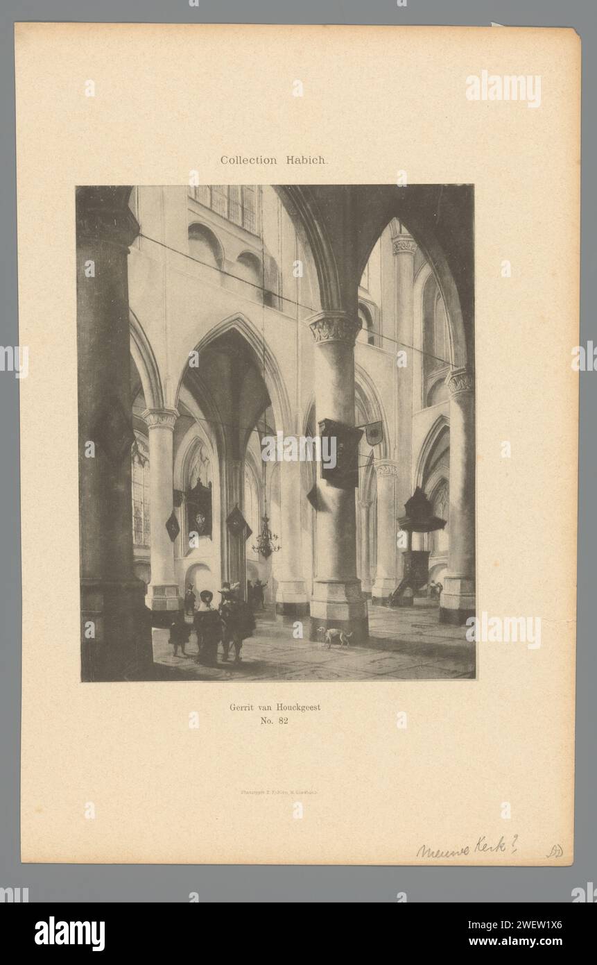 Interior the new church in delft hi-res stock photography and images ...